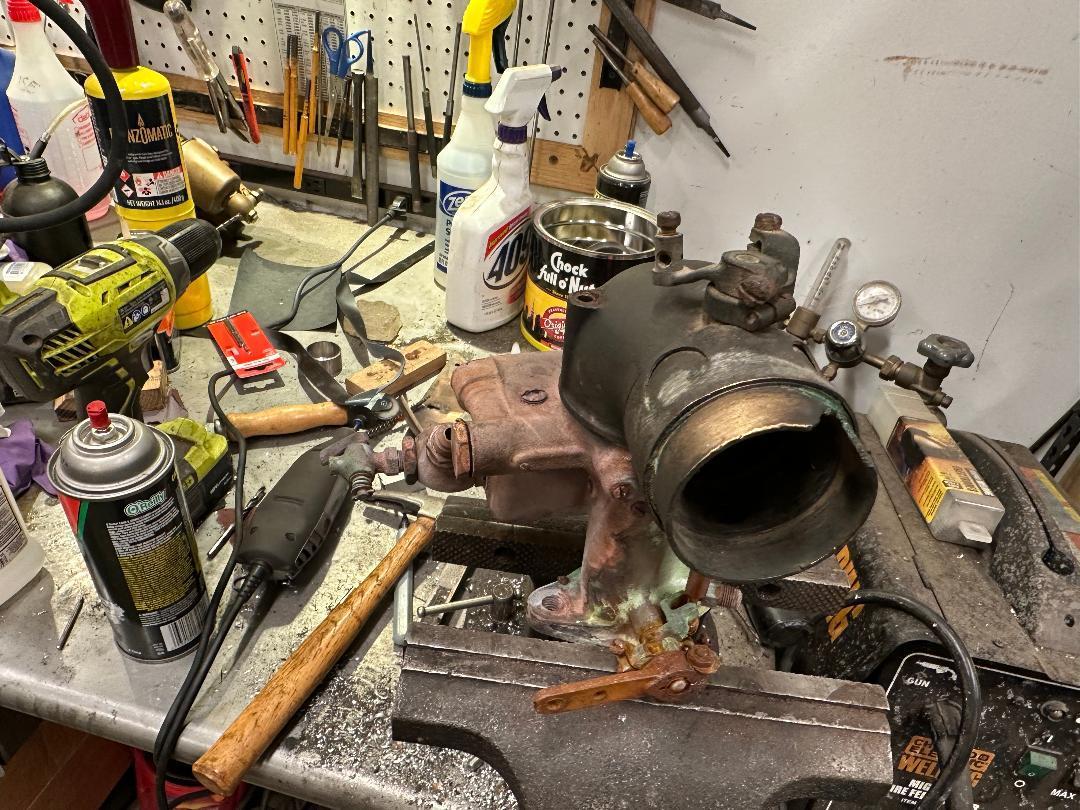 Side draft carb late '20's early '30's - Technical - Antique Automobile ...