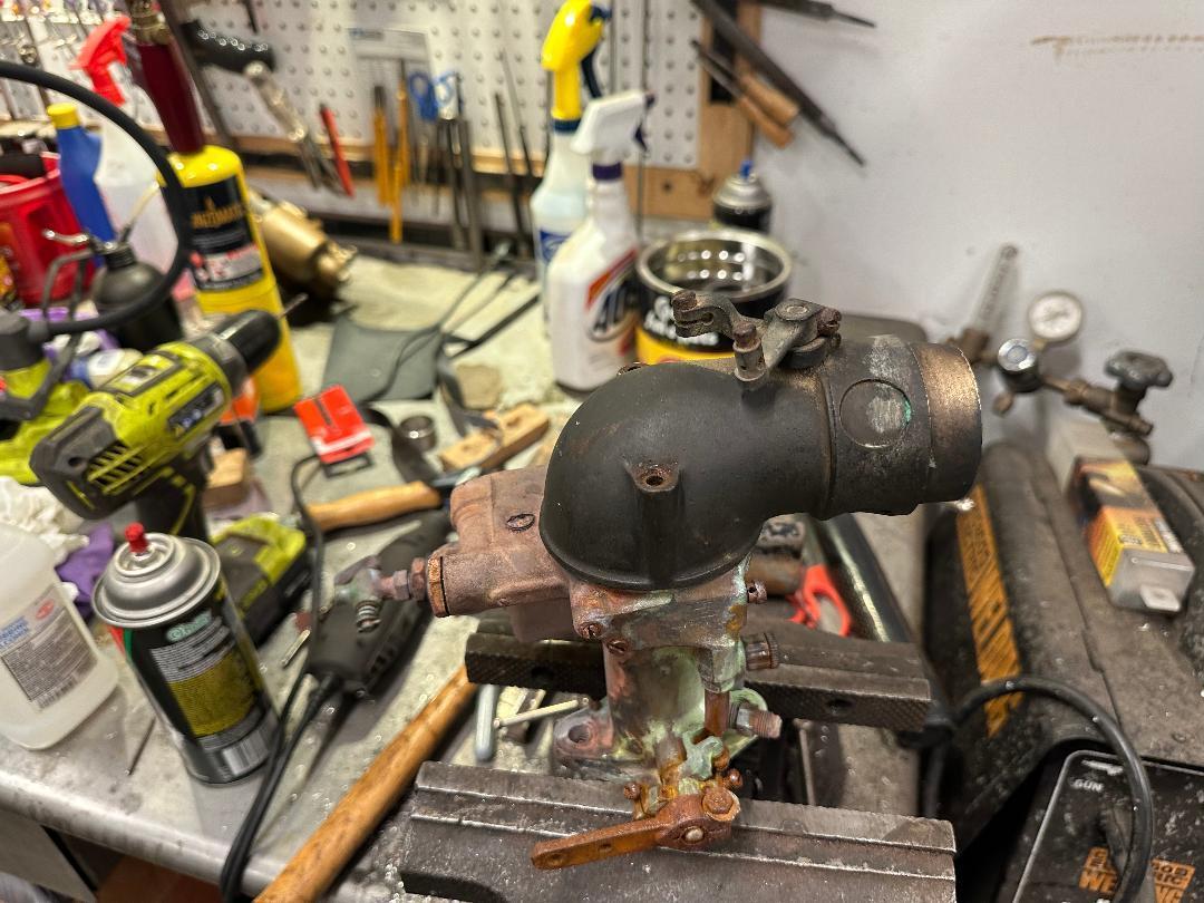 Side draft carb late '20's early '30's - Technical - Antique Automobile ...