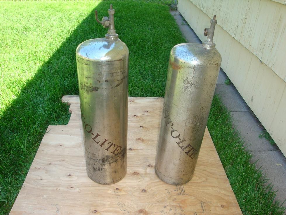 SOLD F/S Prestolite Acetylene Tanks - HCCA General Discussion - Antique ...
