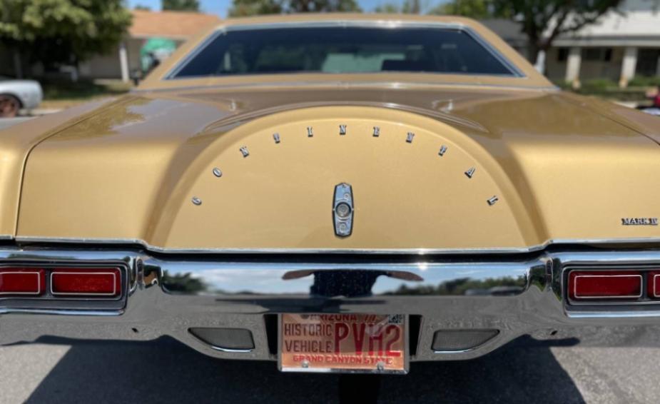 For Sale: 1972 Lincoln Continental Mark IV, 27K Miles - $23,500 - Sandy ...