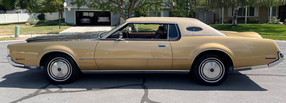 For Sale: 1972 Lincoln Continental Mark IV, 27K Miles - $23,500 - Sandy ...