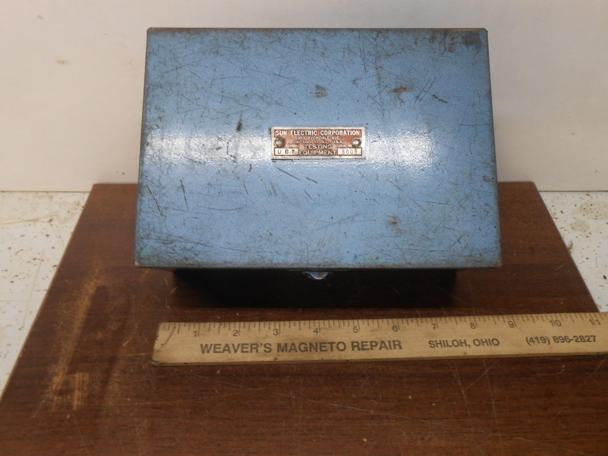 1960's Sun compression tester kit in box - Parts For Sale - Antique ...