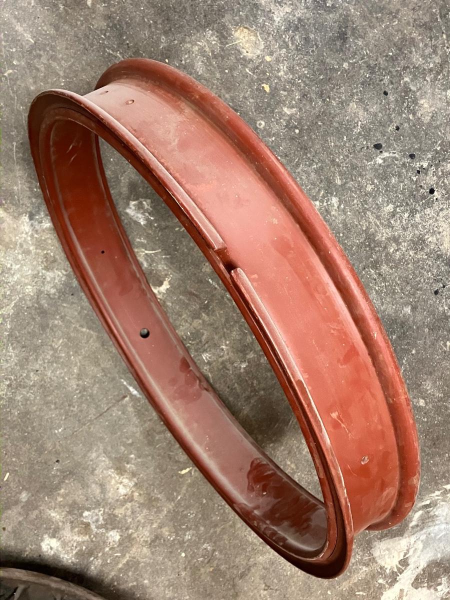 NOS(?) 24” lock ring rim - Parts For Sale - Antique Automobile Club of ...