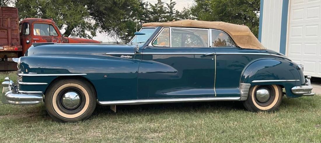 For Sale: "First Series" 1949 Chrysler New Yorker Convertible, 64K ...