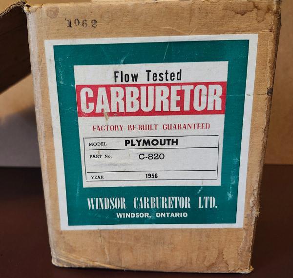 FS - 1956 Carter Ball & Ball - Plymouth - Antique Automobile Club of ...