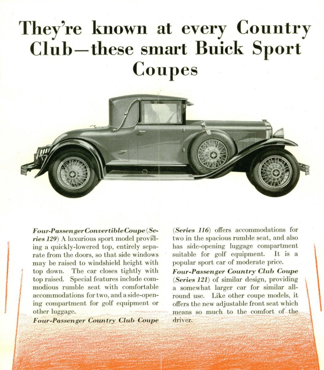 1928 Buick Country Club Coupe. Good year, bad year, issues with that ...
