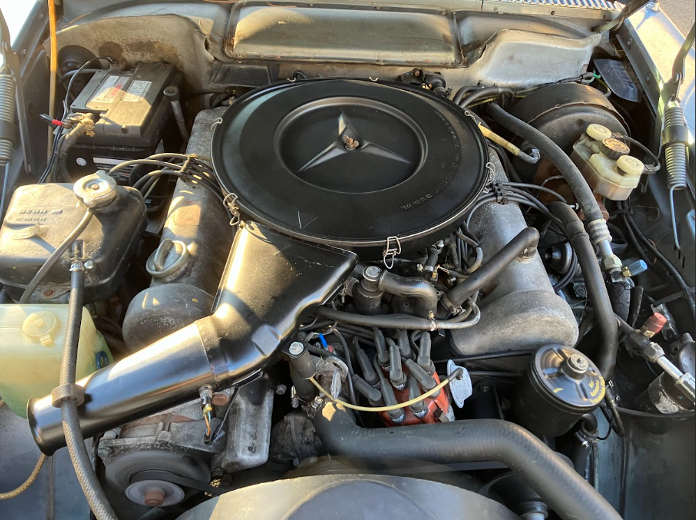 Unrestored 1972 Mercedes-Benz 350SL Roadster - The Unrestored Car ...