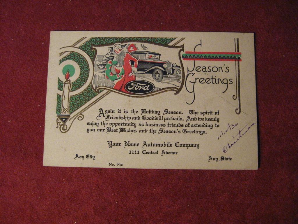 Vintage Christmas cards. Post yours. - General Discussion - Antique ...