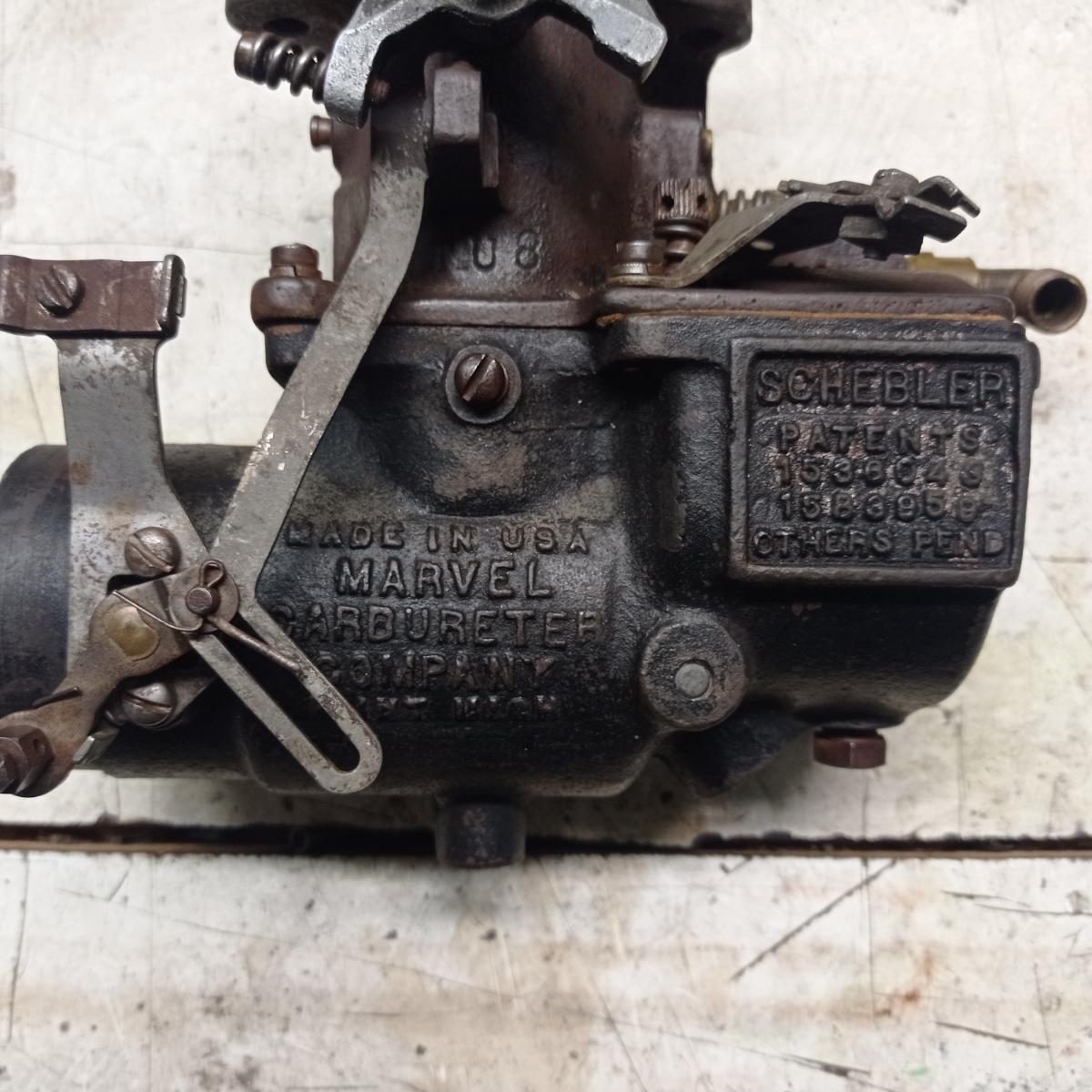 Help in identifying Marvel Scheleber carburetor - Technical - Antique ...