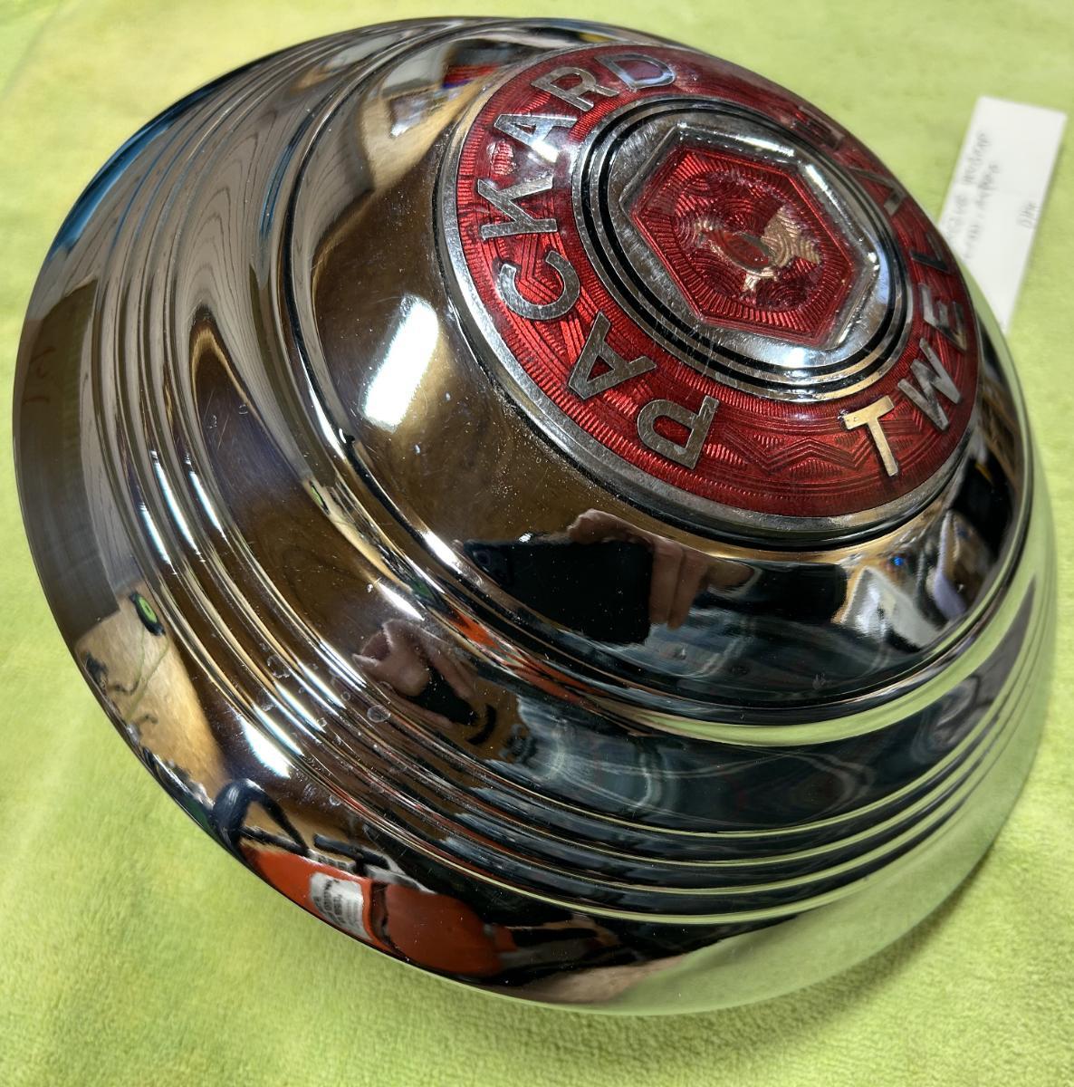 SOLD: 1939 Packard Twelve Hubcap+Medallion - Packard - Antique ...