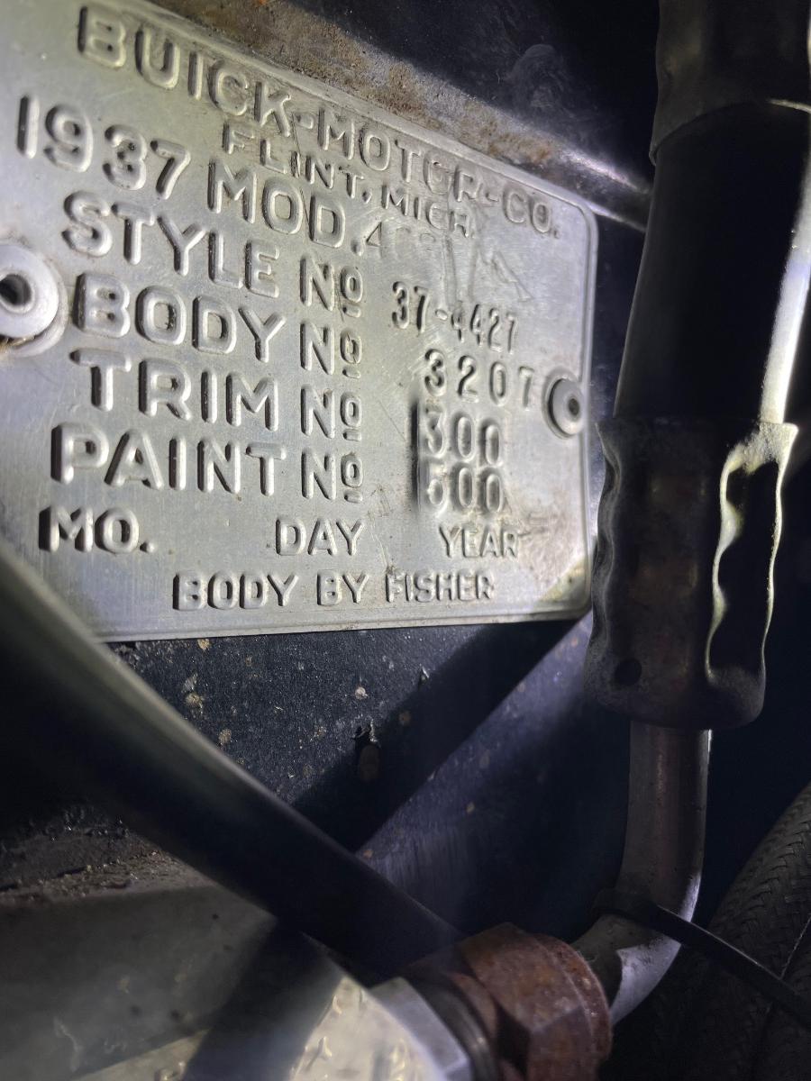 Body tag information - Buick - Pre War - Antique Automobile Club of ...