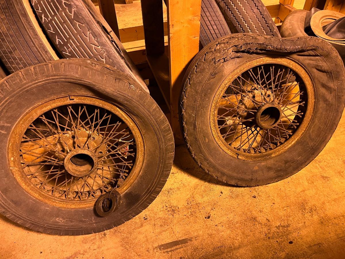 Identify these 19” wire wheels? - What is it? - Antique Automobile Club ...