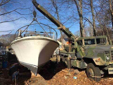 1984 Military AM General M936 5 ton Wrecker Rotator Crane, 6x6 ...