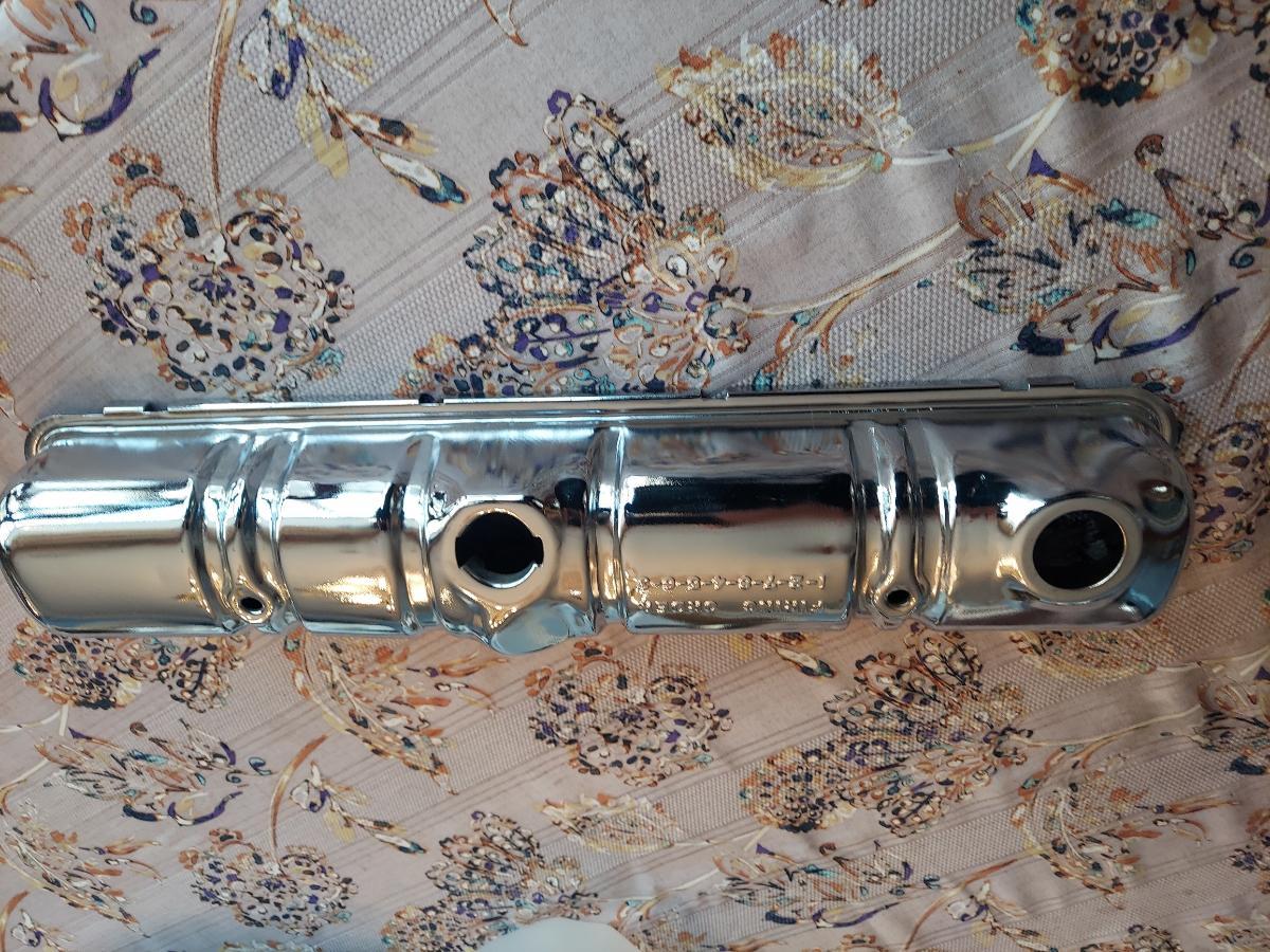 * FOR SALE * NOS Chrome D/S Nailhead Valve Cover - Buick Riviera ...