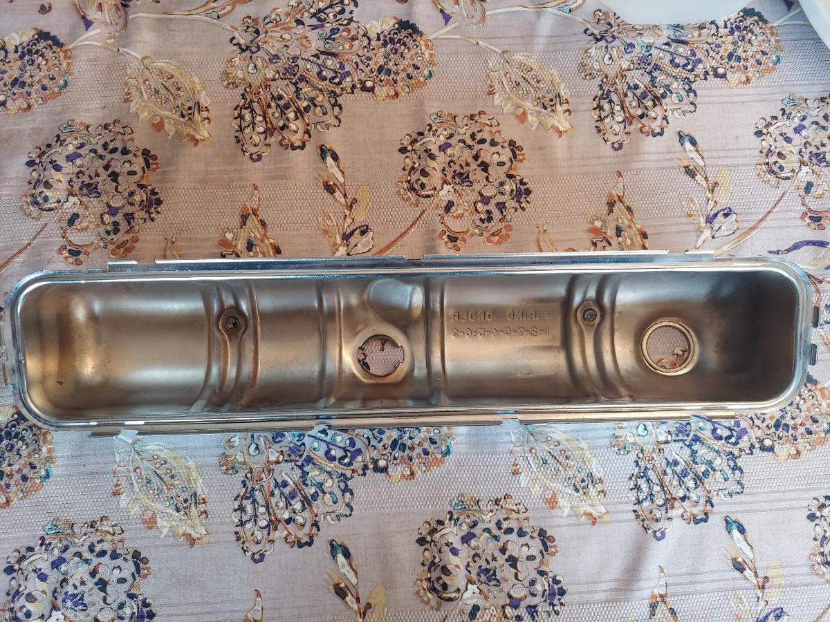 * FOR SALE * NOS Chrome D/S Nailhead Valve Cover - Buick Riviera ...