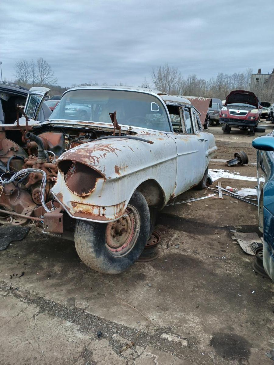 1957 Cadillac Series 75 Fleetwood Imperial 9-Passenger Sedan Junkyard ...