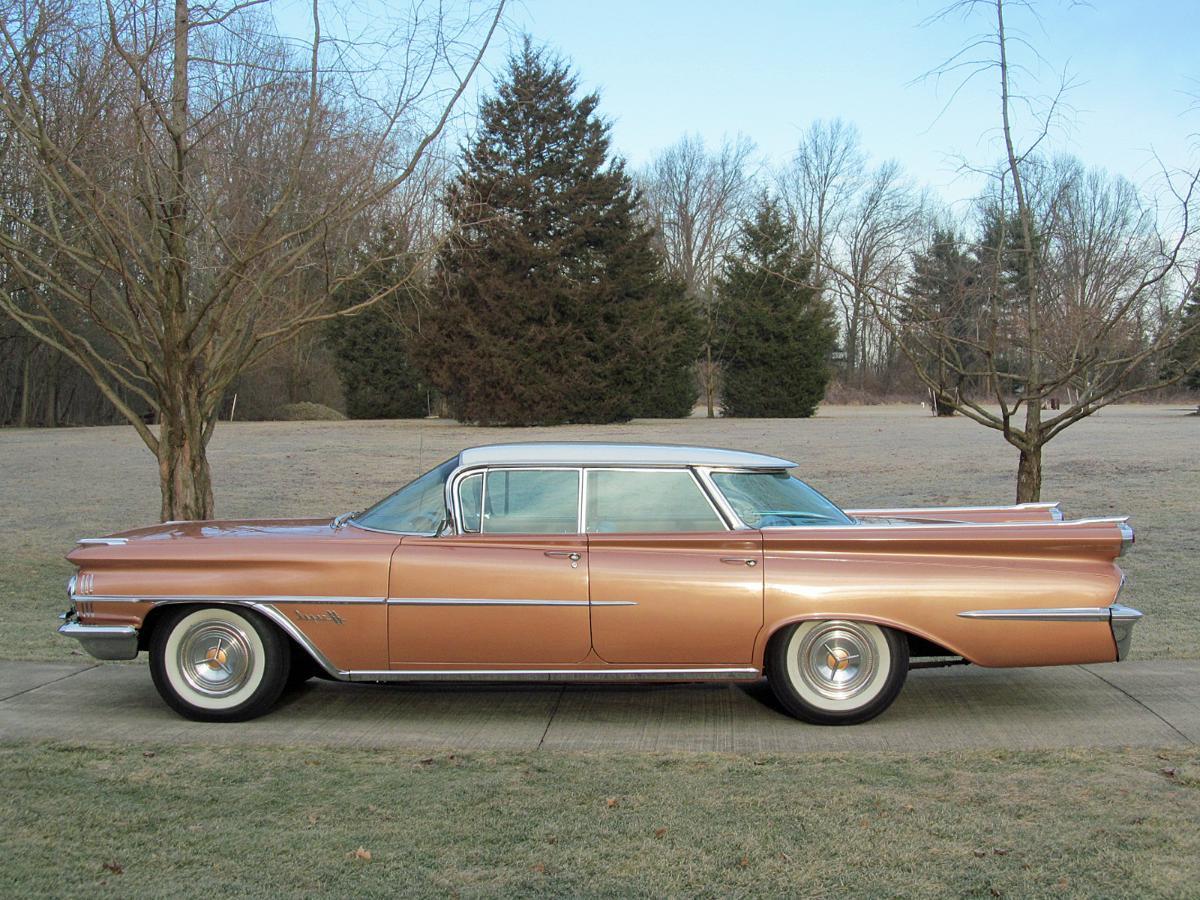 1959 Oldsmobile Super 88 Holiday Sport Sedan with Factory Air ...