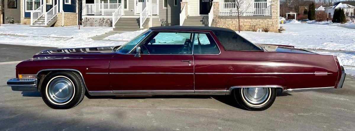 For Sale: 1973 Cadillac Coupe Deville, 66K miles - $14,900 - Milwaukee ...