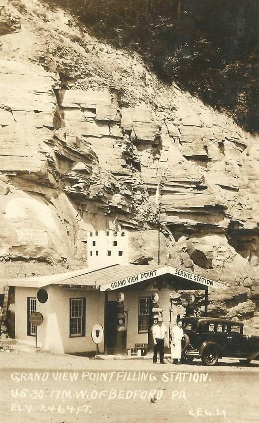 Grand view Pt filling station - Period Photos - Pre WWII - Antique ...