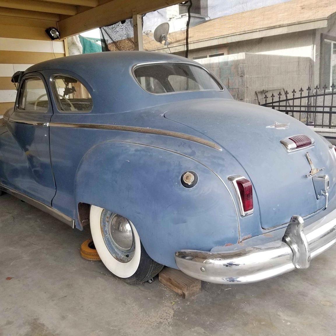 My 1948 DeSoto 3 window coupe restoration project. - Our Cars ...
