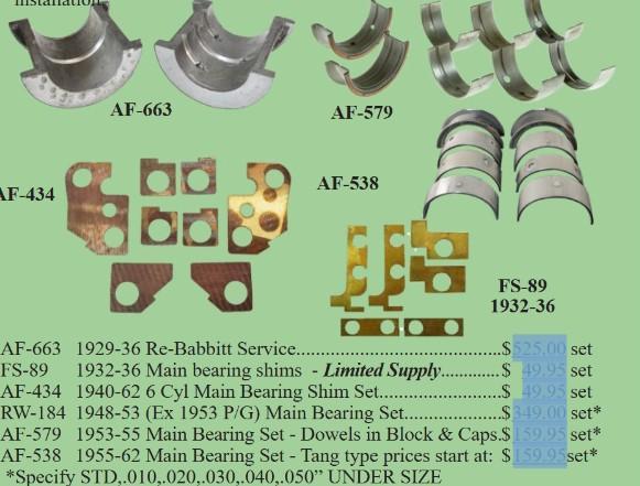 Need Help on Fully Grooved Main Bearing Replacements - Technical ...