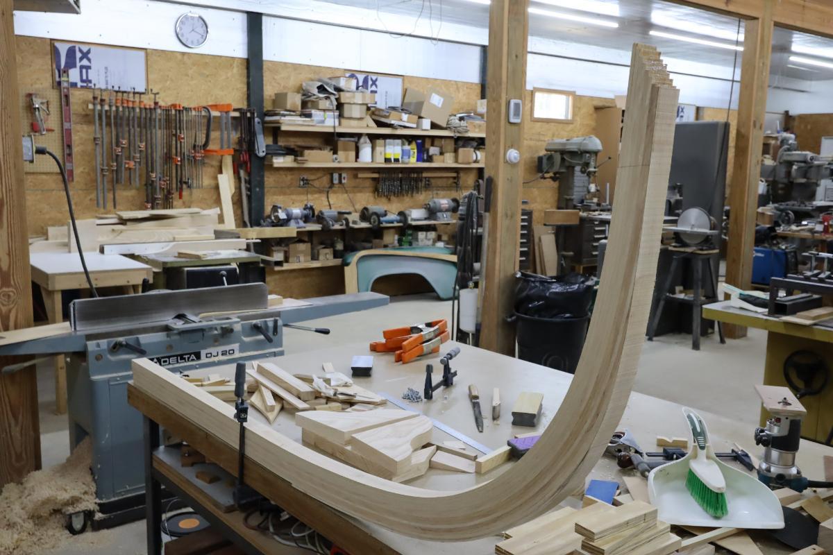 Bent rib wood boat project - National Woodie Club - Antique Automobile ...