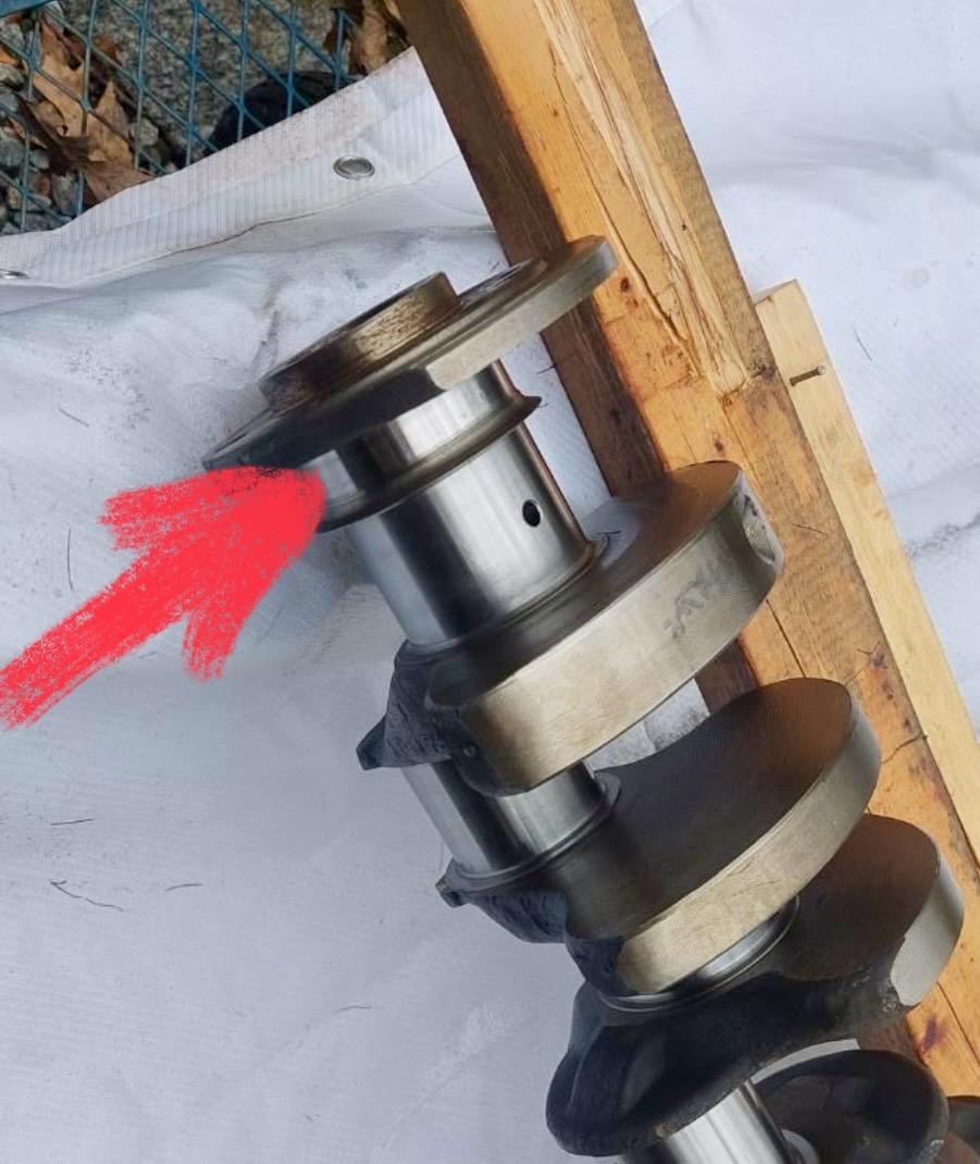 Nailhead 364 crankshaft - Technical - Antique Automobile Club of ...