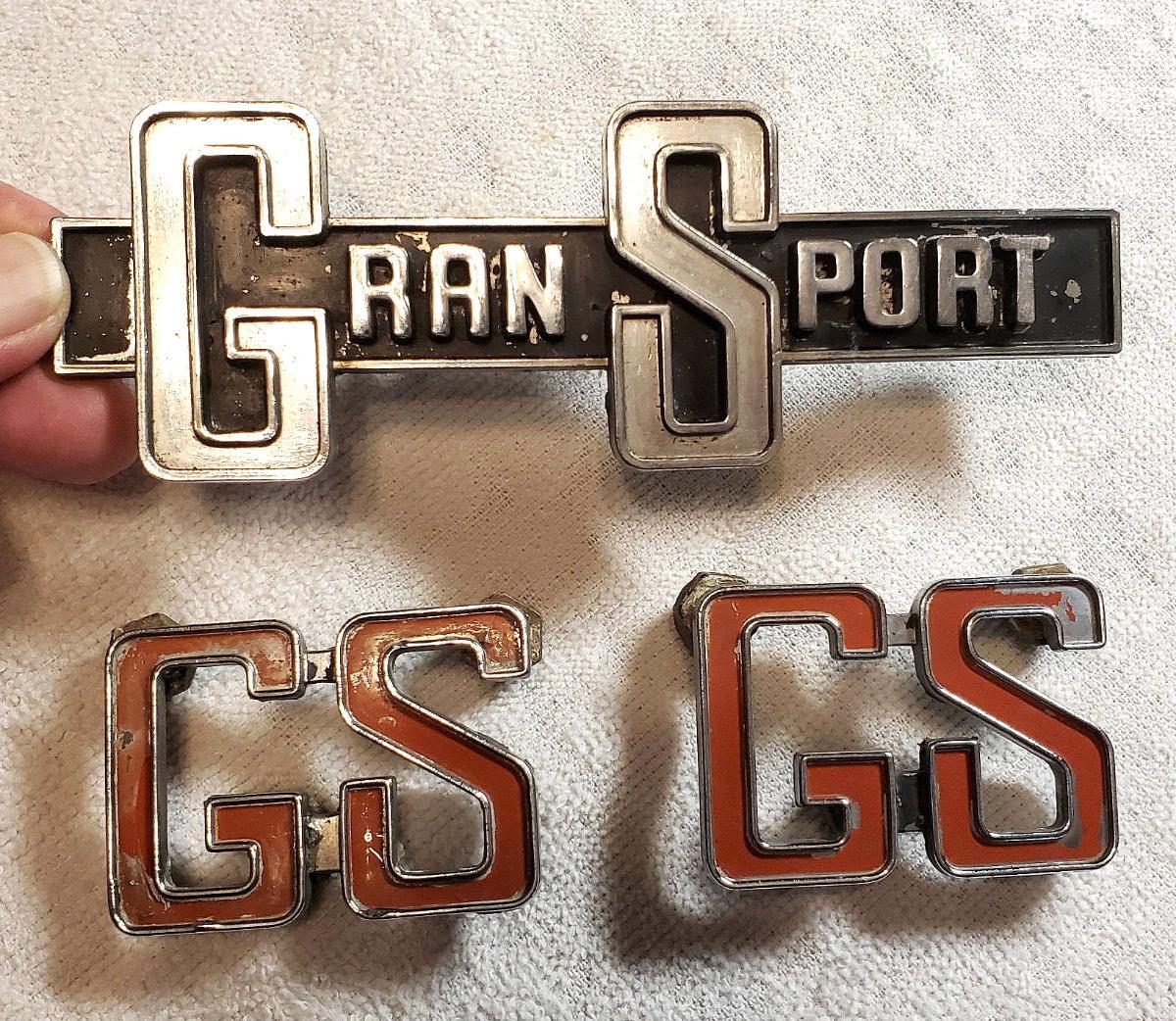 Gran Sport and GS Emblems - Need Information - Buick Riviera - Antique ...
