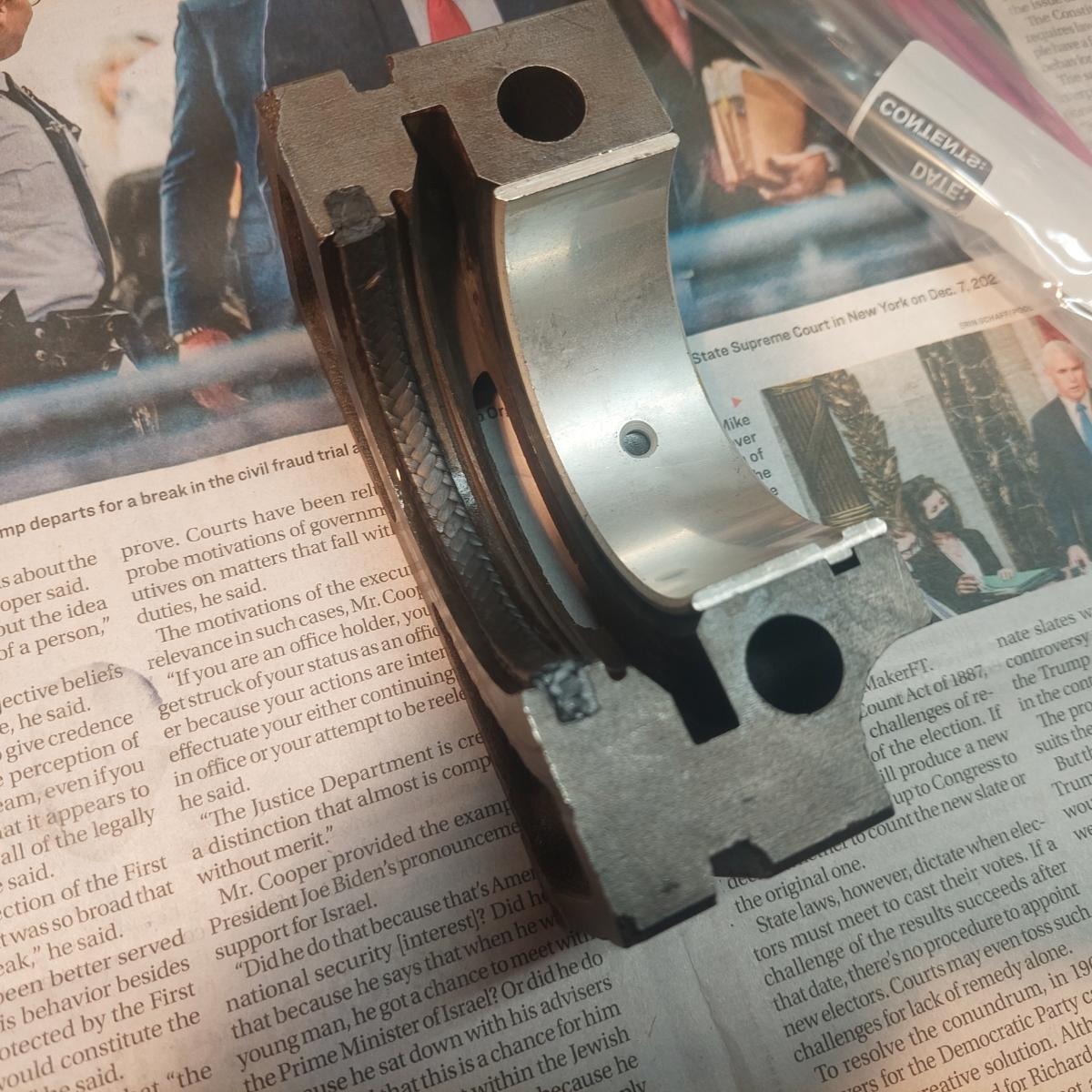 Nailhead 364 crankshaft - Technical - Antique Automobile Club of ...
