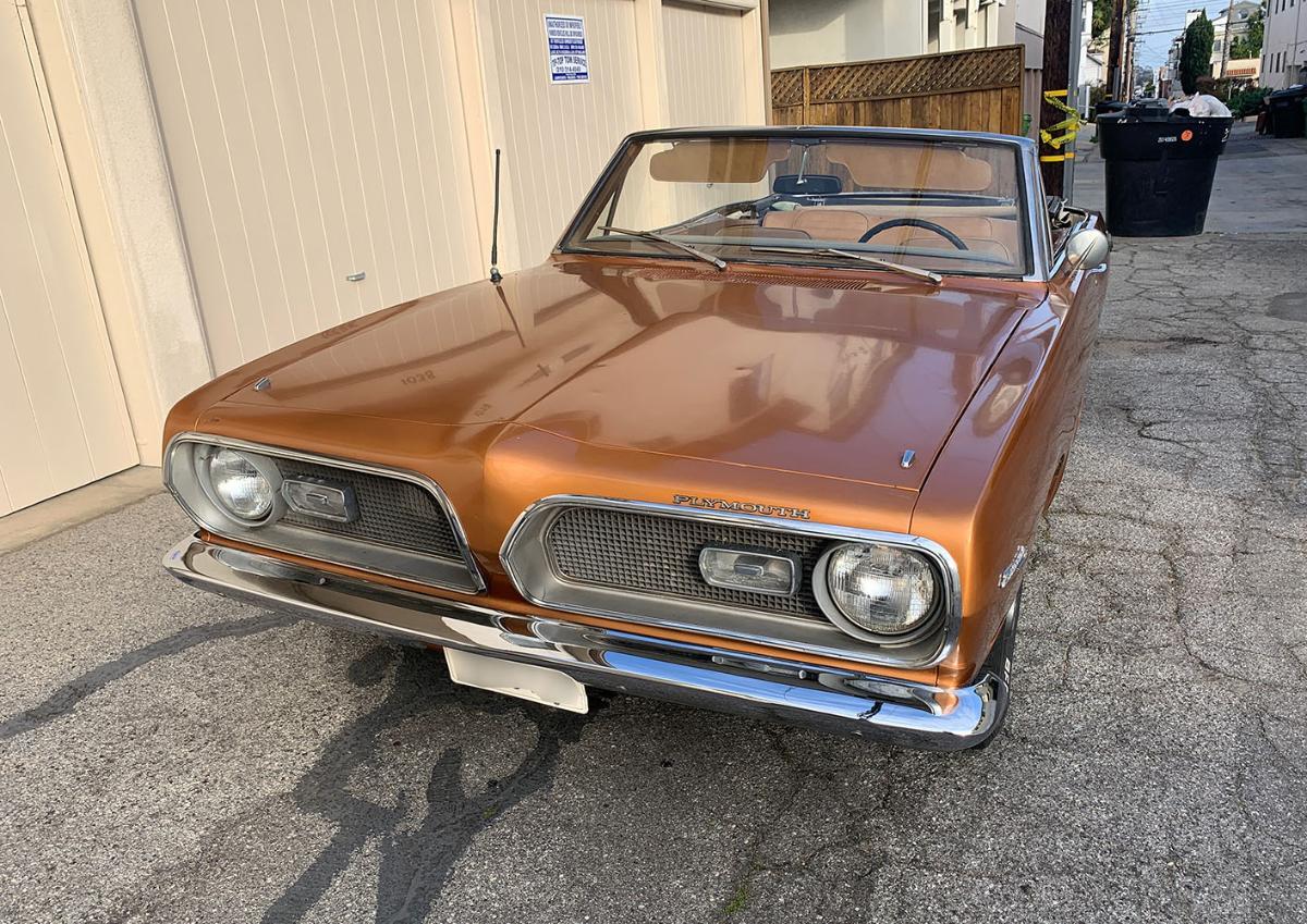 FS - 1969 Plymouth Barracuda Convertible with low miles, clean title ...