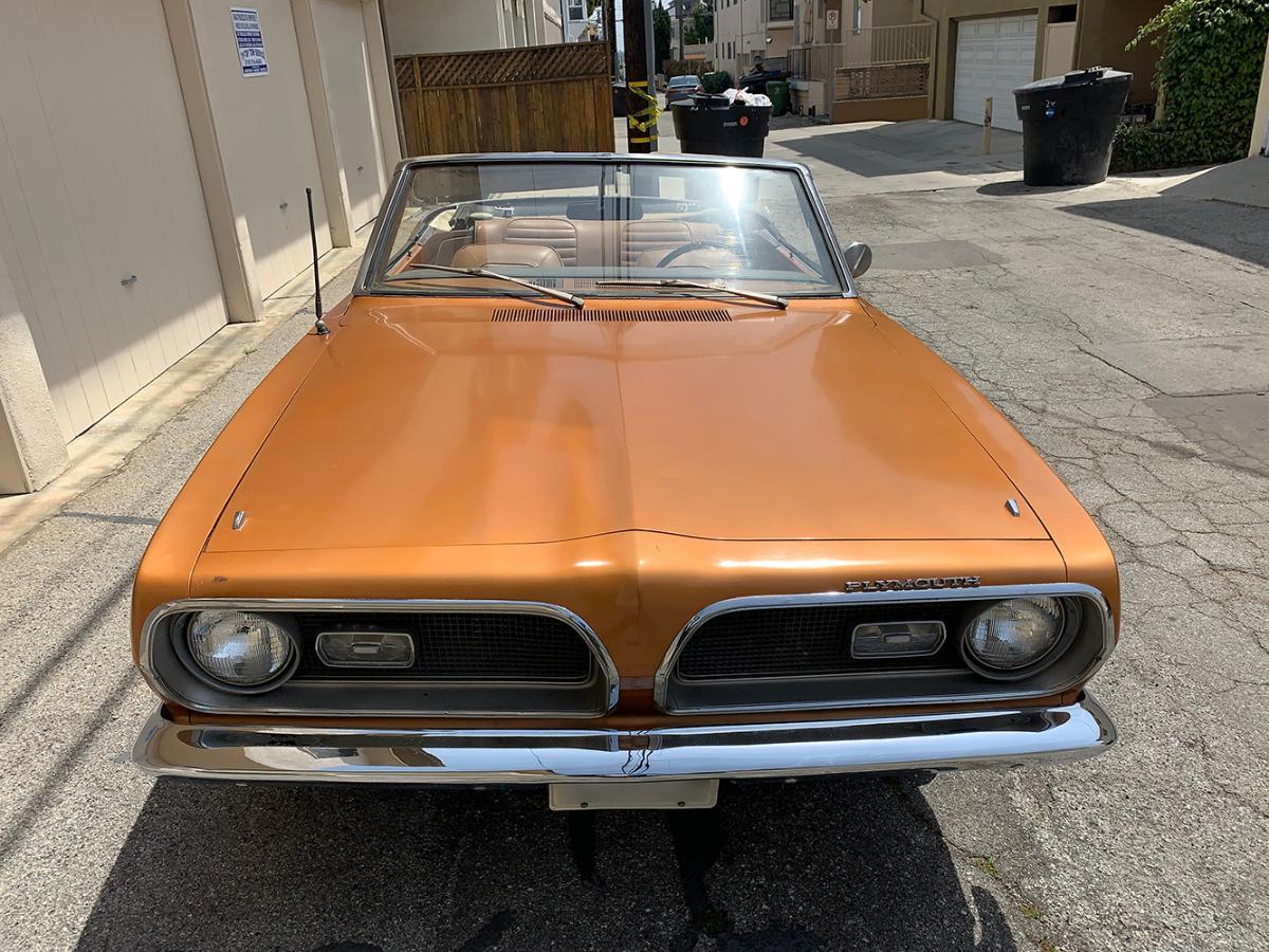 FS - 1969 Plymouth Barracuda Convertible with low miles, clean title ...