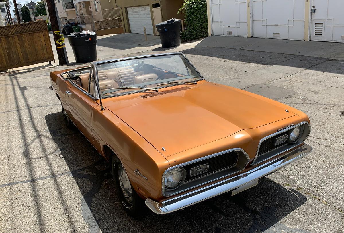 FS - 1969 Plymouth Barracuda Convertible with low miles, clean title ...