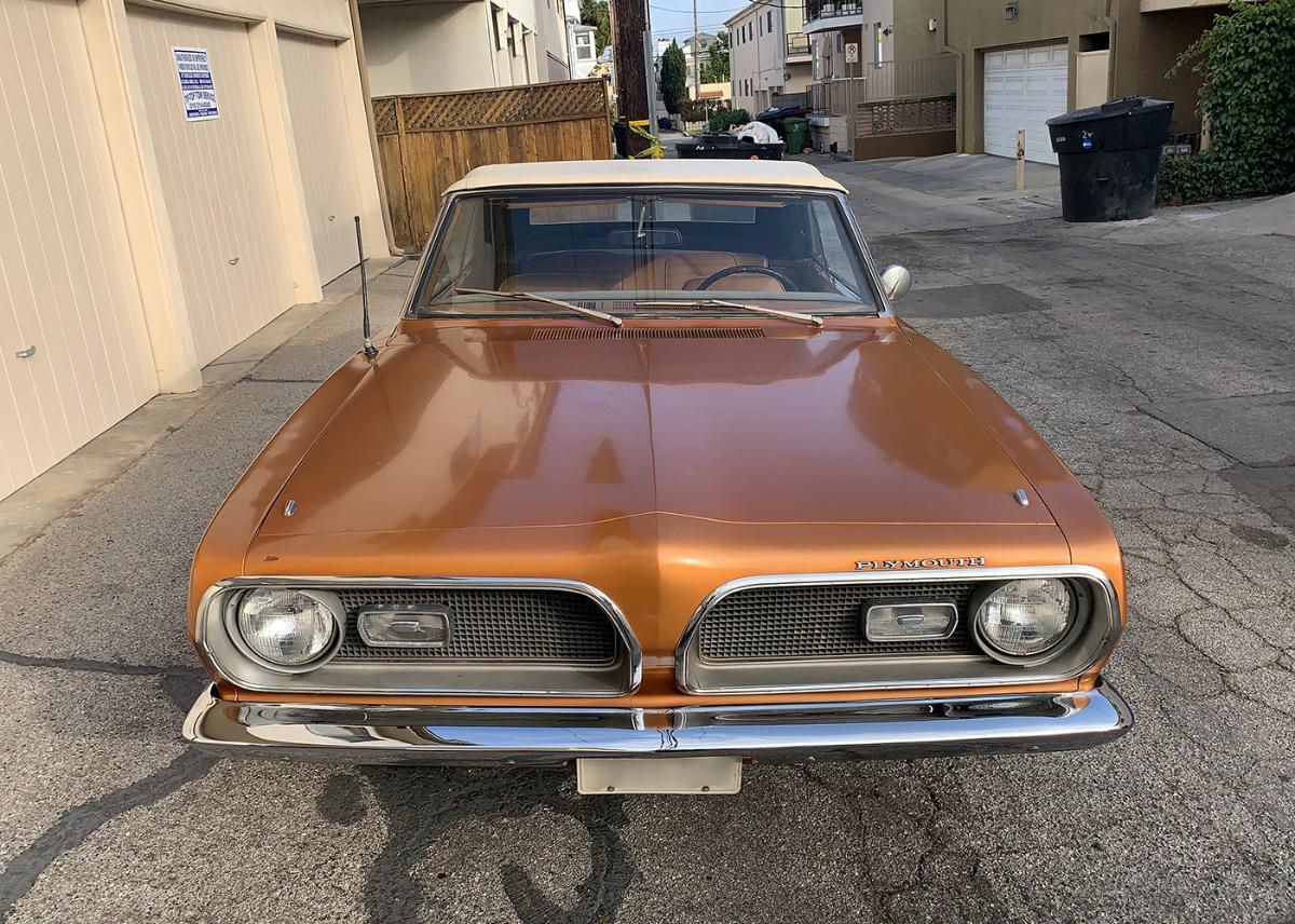 FS - 1969 Plymouth Barracuda Convertible with low miles, clean title ...