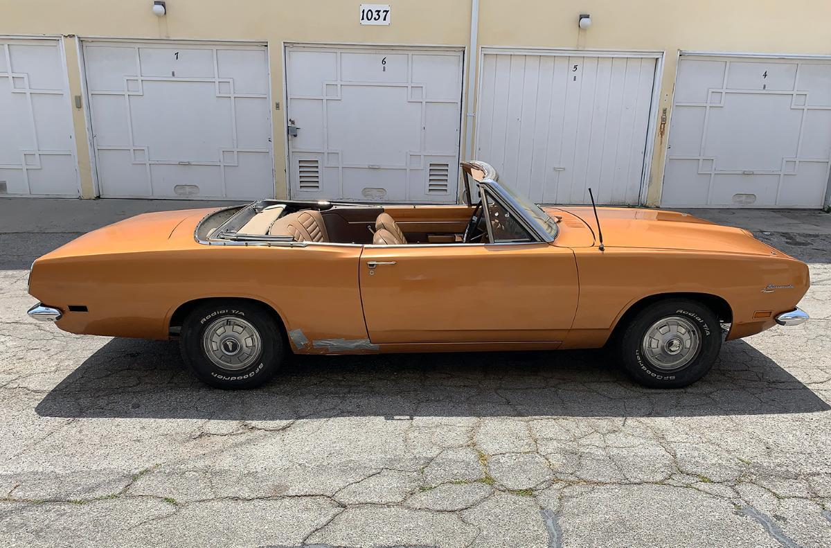FS - 1969 Plymouth Barracuda Convertible with low miles, clean title ...