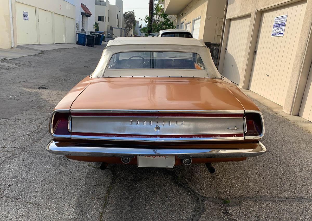 FS - 1969 Plymouth Barracuda Convertible with low miles, clean title ...