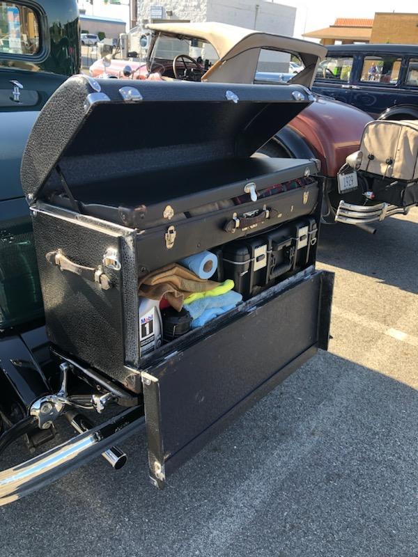 Please help me with my Dads neat steamer trunk~ - What is it? - Antique ...