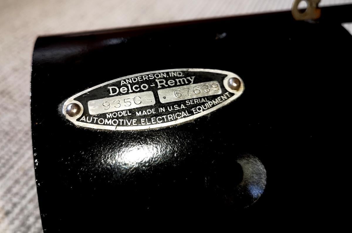 Delco Remy 935-C generator - Pontiac Flathead Owners - Antique ...