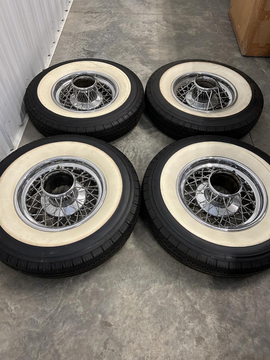 For Sale: Four 17" Duesenberg J Wheels in Great Condition with Tires ...