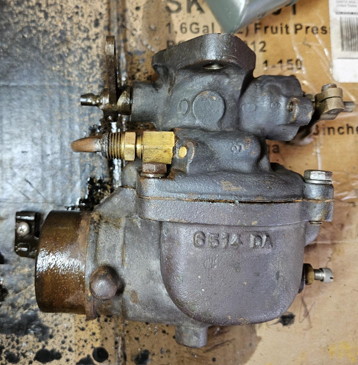 1927 Studebaker Commander Big Six, Help identifying the carburetor ...