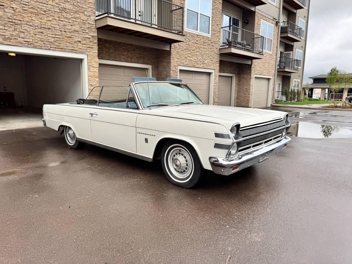 For Sale: 1966 AMC Ambassador 990 Convertible, 74K miles - $11,500 ...