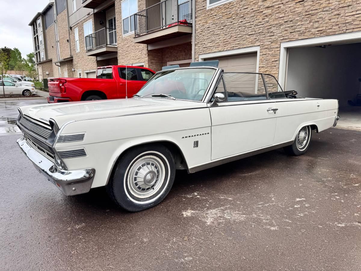 For Sale: 1966 AMC Ambassador 990 Convertible, 74K miles - $11,500 ...