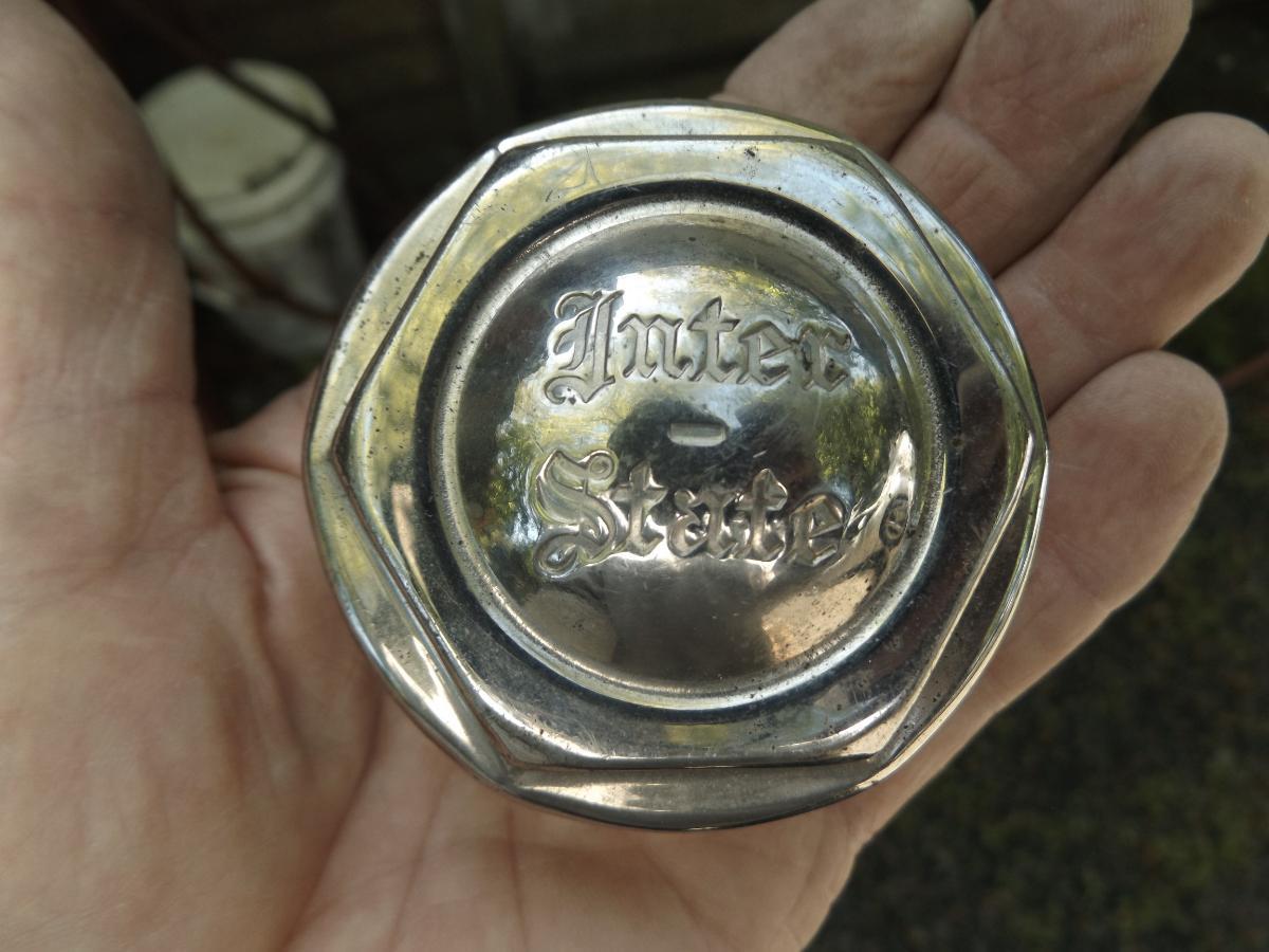 Late Teens INTER STATE Hub Cap === REALLY NICE ONE === - Parts For Sale ...
