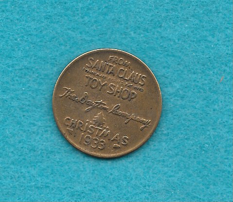 Santa Claus Wishing Coin - Memorabilia, Toys, Art, Signs, Clothing and ...