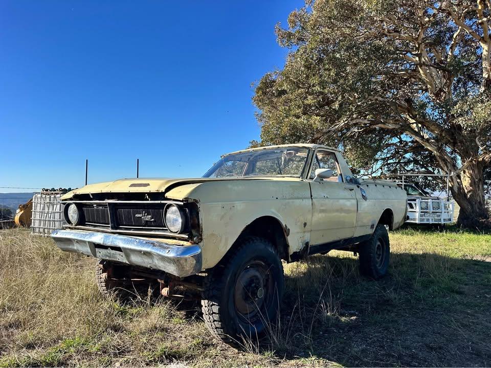 RARE 1972 Australian factory made Ford Falcon 4x4 utility. $15,000 ...