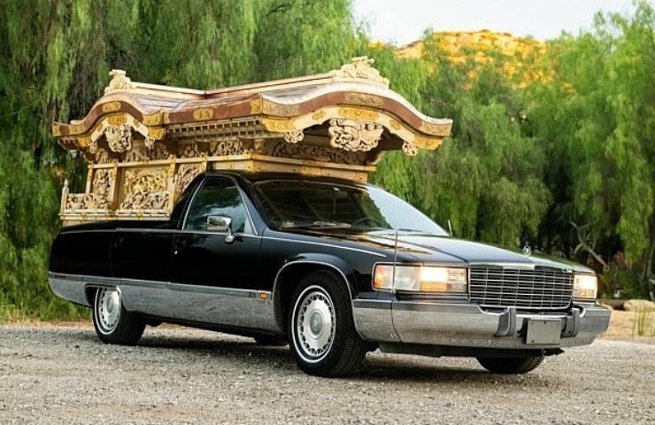 1936 Packard 120 Carved Panel Hearse by the A.J. Miller Company ...