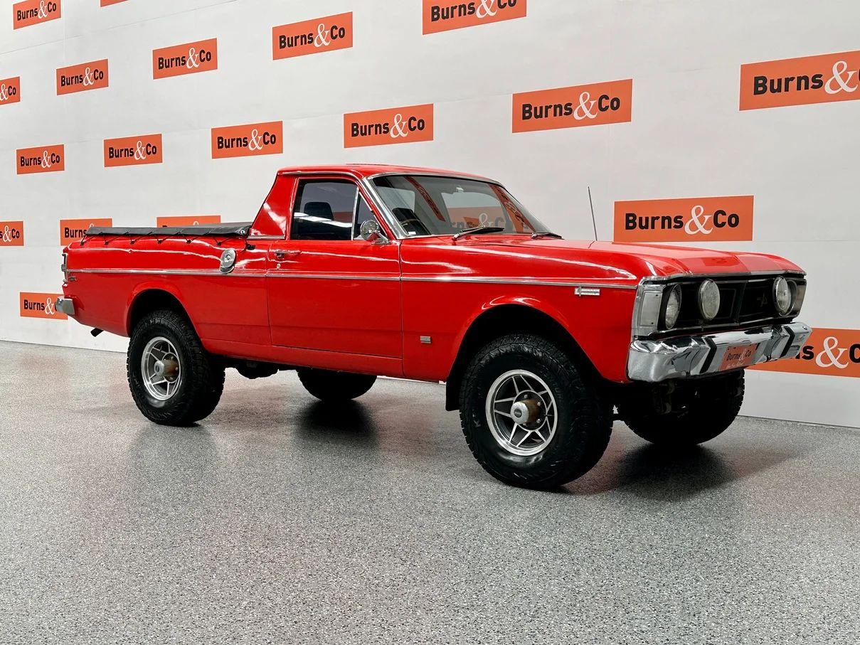 RARE 1972 Australian factory made Ford Falcon 4x4 utility. $15,000 ...
