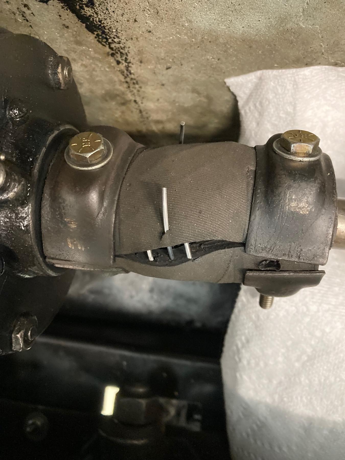 Rubber connector from water pump to starter 1923 Hudson Super Six ...