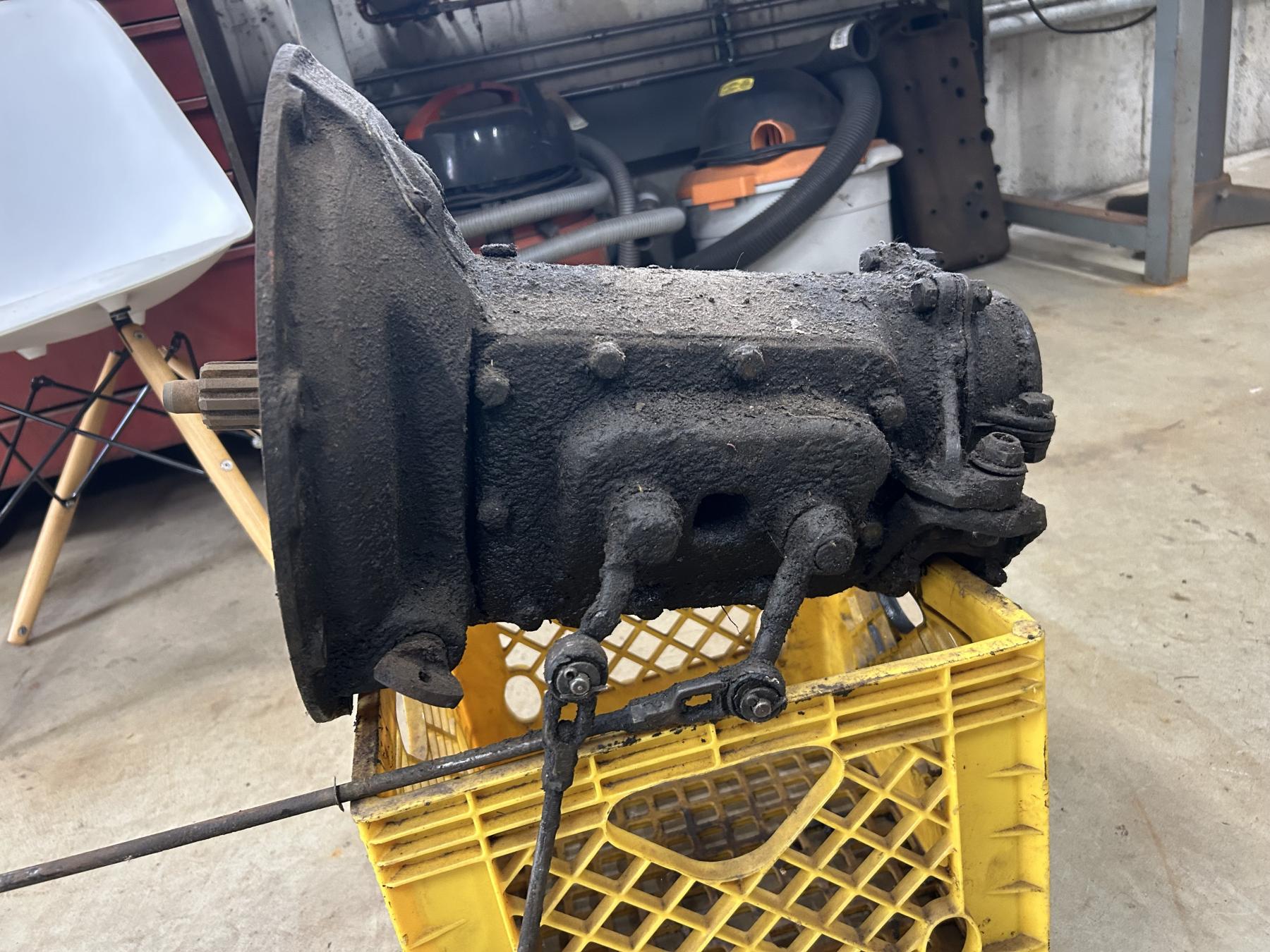 Early 40's Ford Column Shift Transmission? - What is it? - Antique ...