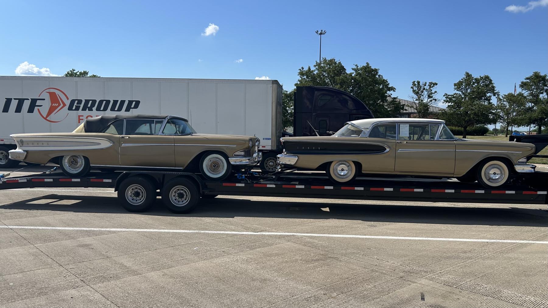 Gold Edsels on the Move - Ford, Mercury & Edsel - 1954 and Newer ...