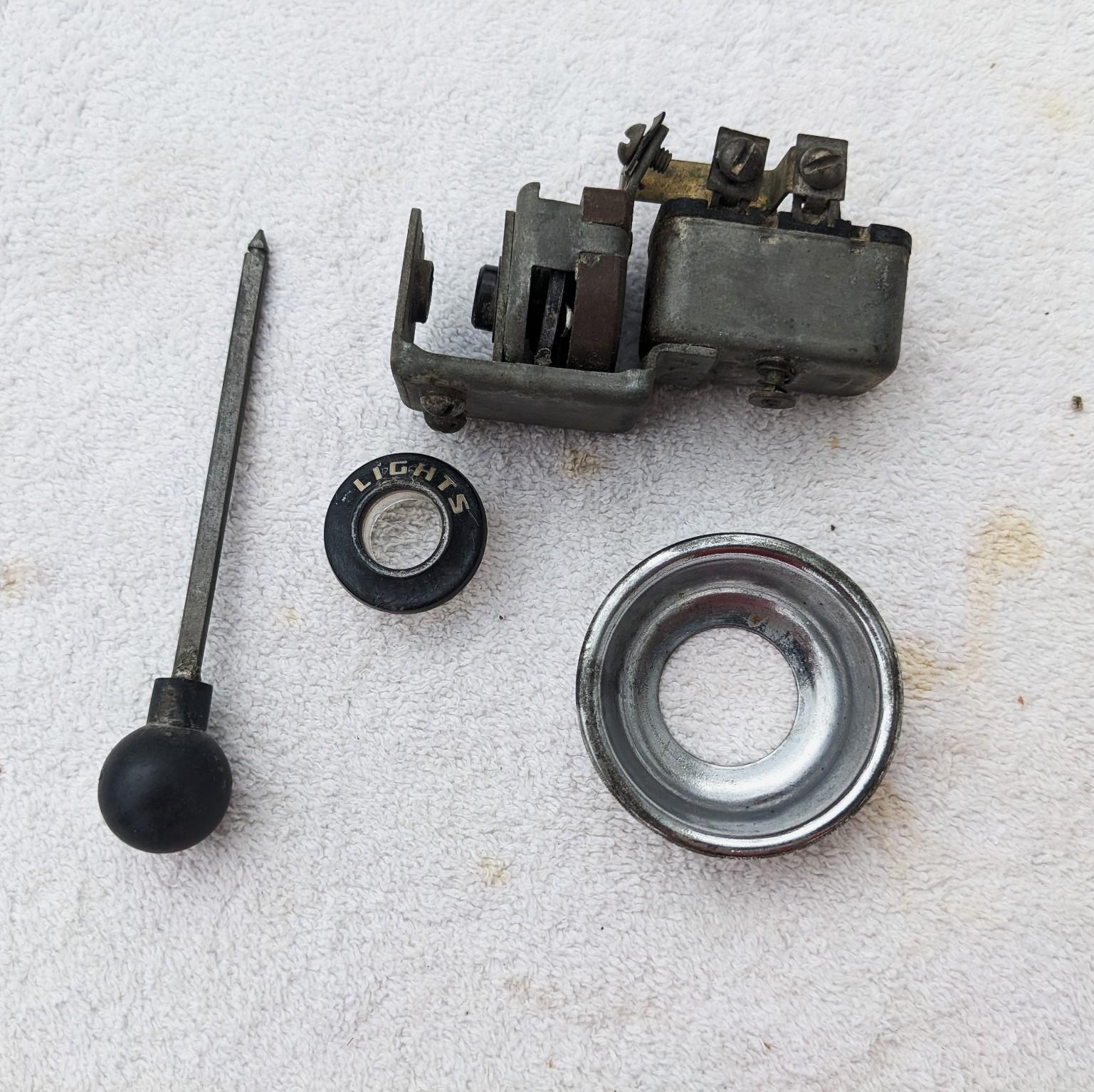FORD LIGHT SWITCH BELIEVE 1955 - CCCA - Tech Questions - Antique ...